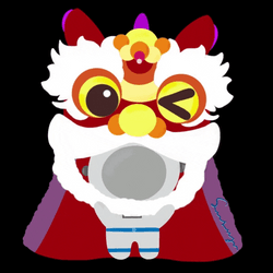 Chinese New Year 2022 Adorable Tiger Wink GIF | GIFDB.com