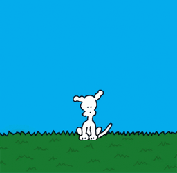 Chippy Animated Dog Sun And Moon GIF | GIFDB.com