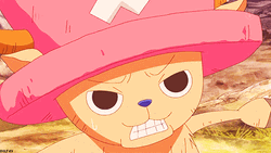 Silly Luffy And Crying Chopper GIF | GIFDB.com
