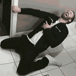 Chris Evans Exaggerated Laughing GIF | GIFDB.com