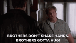 Chris Farley Brothers Gotta Hug GIF | GIFDB.com