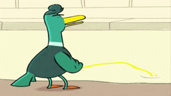 Chris P. Duck Pee GIF | GIFDB.com