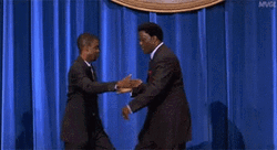 Chris Rock And Bernie Mac Hand Shake GIF | GIFDB.com