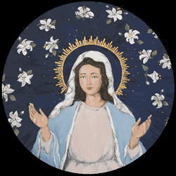 Christian Animation Of Mary GIF | GIFDB.com
