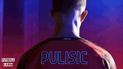 Christian Pulisic Looking Back Intense Eyes GIF | GIFDB.com