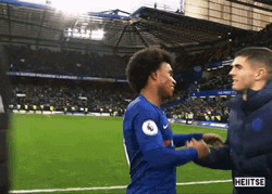 Christian Pulisic Reece James Tight Hugs GIF | GIFDB.com