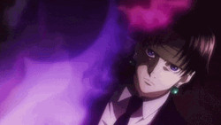 Chrollo Encounter With Other Hunter GIF | GIFDB.com