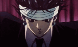 Chrollo Landing On The Ground GIF | GIFDB.com