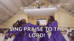 Church Choir Sing Praise To The Lord GIF | GIFDB.com