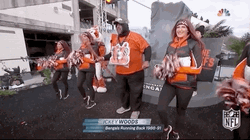 Cincinnati Bengals Who Dey Football Fan Cheering GIF | GIFDB.com