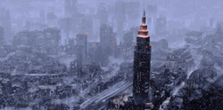 City Covered With Snow GIF | GIFDB.com