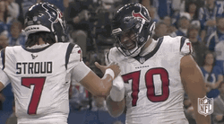 Cj Stroud Houston Texas Handshake GIF | GIFDB.com