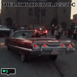 Classic Lowrider Car GIF | GIFDB.com