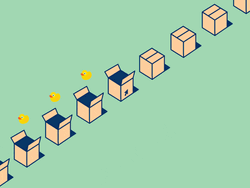 Clicking Box To Open Duck Inside GIF | GIFDB.com