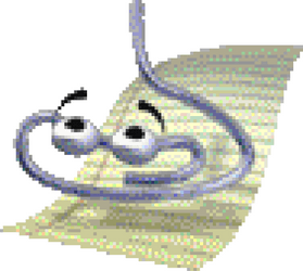 Clippy Point Buttom GIF | GIFDB.com
