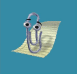 Clippy You Look Like You GIF | GIFDB.com
