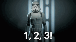 Clone Soldier Counting To Three GIF | GIFDB.com