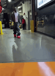 Clown Shoes Oversized Red Shoes GIF | GIFDB.com
