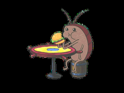 Cockroach Eating Burger GIF | GIFDB.com