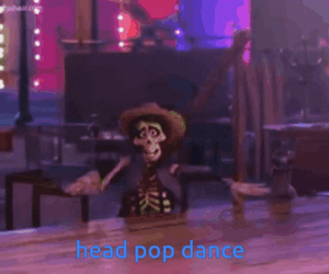 Coco Dance Skeleton GIF | GIFDB.com