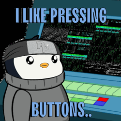 Coding Penguin I Like Pressing Buttons GIF | GIFDB.com