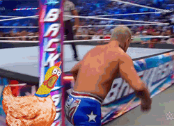 Cody Rhodes Wwe Chicken Walk GIF | GIFDB.com