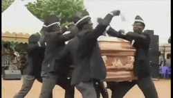 Coffin Dance Meme In Funeral GIF | GIFDB.com