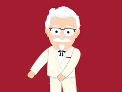 Colonel Sanders Floss Dancing GIF | GIFDB.com