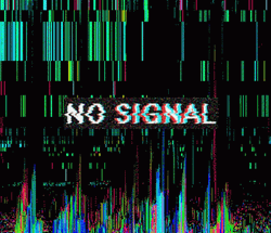 Colored Static Glitch No Signal GIF | GIFDB.com