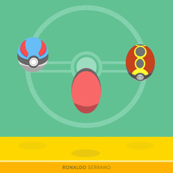 Colorful Bouncing Pokeball Animation GIF | GIFDB.com