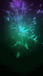 Colorful Radiant Sparklers GIF | GIFDB.com