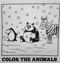 Coloring Of Three Animals GIF | GIFDB.com