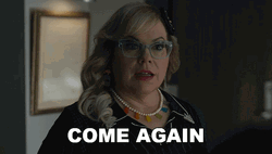 Come Again Woman Wearing Eyeglasses GIF | GIFDB.com