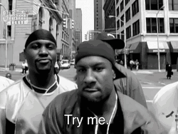 Come And Take It Rapper Shadow Boxing GIF | GIFDB.com