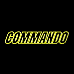 Commando Movie Title Trailer Graphics Design GIF | GIFDB.com
