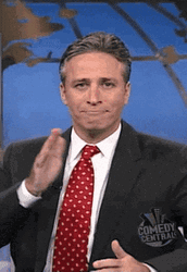 Completed The Daily Show Jon Stewart GIF | GIFDB.com