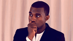 Concerned Kanye West Worried Thinking GIF | GIFDB.com