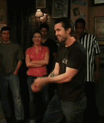 Confident Guy Shows Bad Dancing Moves GIF | GIFDB.com