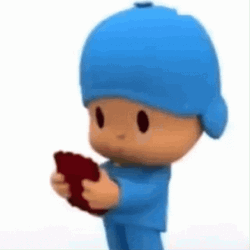 Confused Pocoyo Staring Intently GIF | GIFDB.com