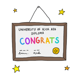 Congrats University Certificate Design Meme GIF | GIFDB.com