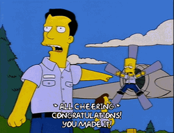 Congratulations Funny Bart Simpson The Simpsons GIF | GIFDB.com