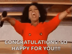 Congratulations Meme Oprah Winfrey GIF | GIFDB.com