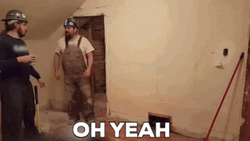 Construction Worker Breaks Through The Wall GIF | GIFDB.com