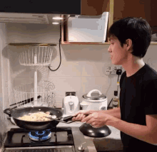 Cooking Fried Rice GIF | GIFDB.com