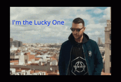 Cool Guy I'm The Lucky One GIF | GIFDB.com