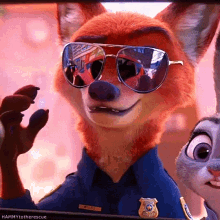 Cool Nick Wilde With Shades GIF | GIFDB.com