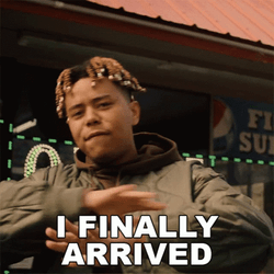Cordae Arrived Finally Meme GIF | GIFDB.com