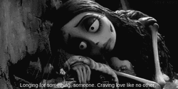 Sad Corpse Bride Longing For Love GIF | GIFDB.com