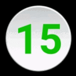 Countdown Timer From 15 GIF | GIFDB.com
