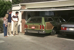 Cousin Eddie Getting Out The Garage GIF | GIFDB.com